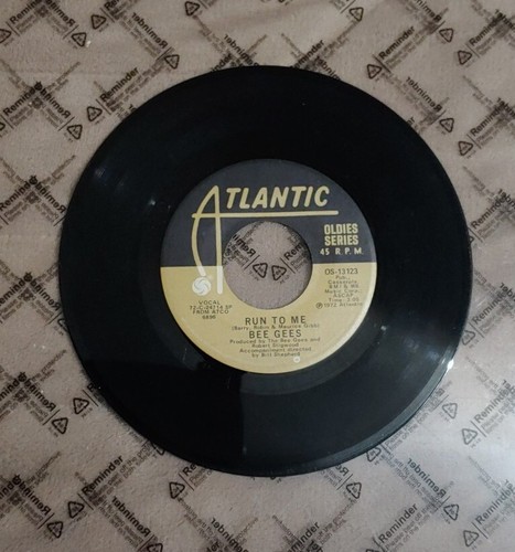 BEE GEES - RUN TO ME / JUMBO - RARE ATLANTIC 45 ALBUM-Good Condition | eBay