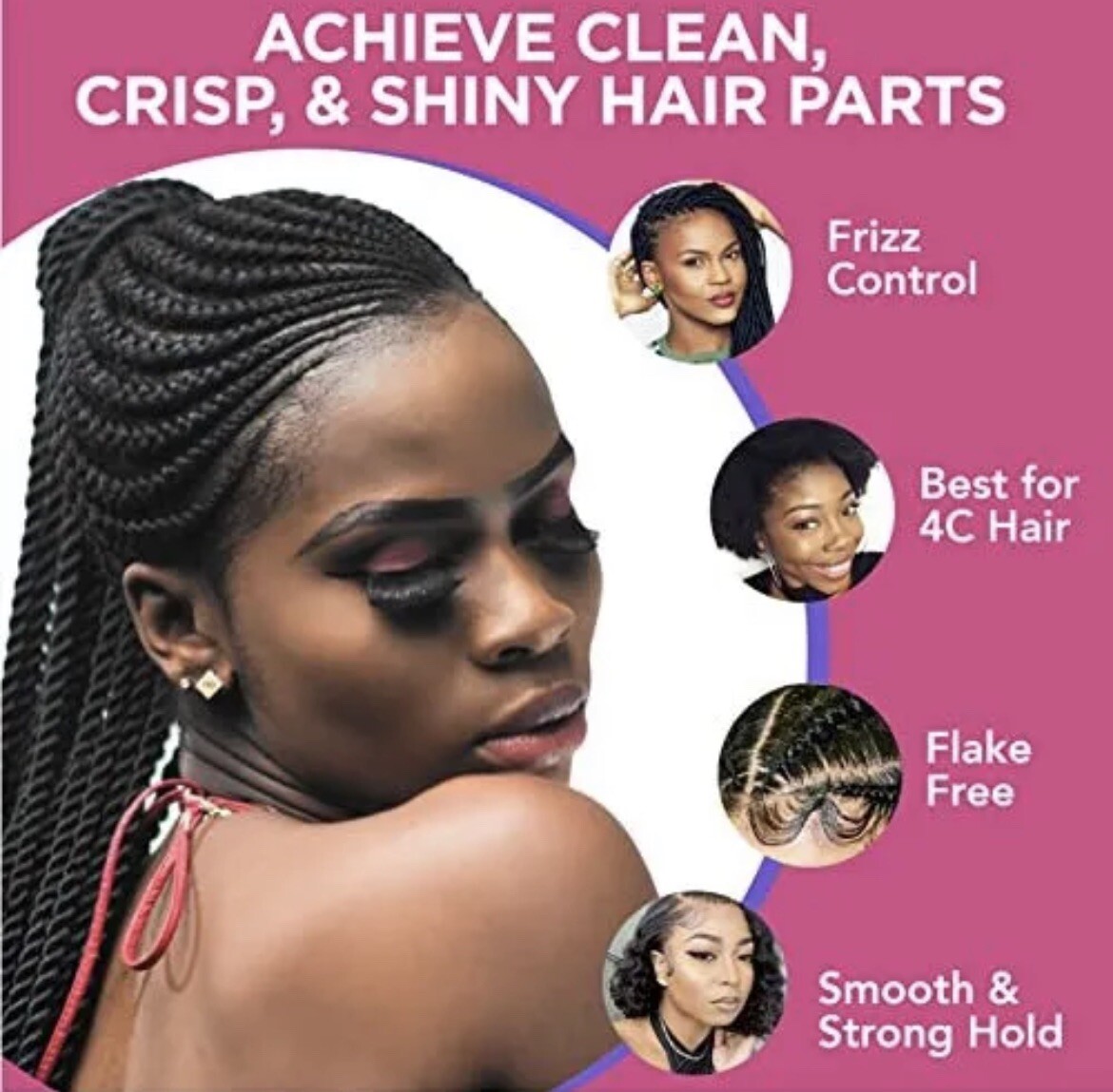 Slick N Slay Braiding Gel – 2-in-1 Braid and Edge Gel – Ultra Extreme ...