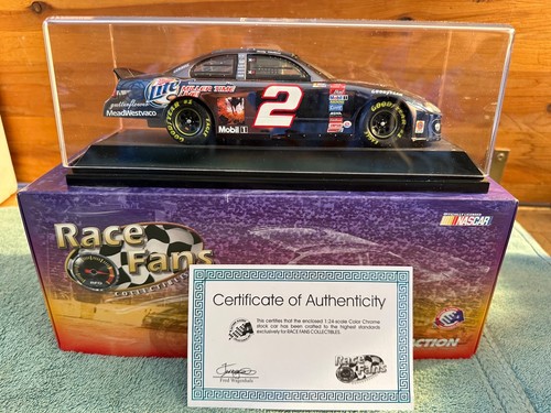 Action Rusty Wallace #2 Miller Lite 1:24 Chrome Diecast Goo Goo Dolls ...