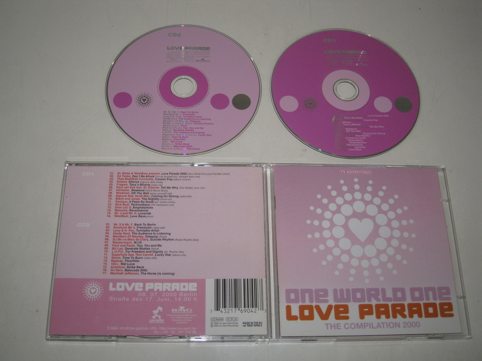 Various Artists/One World Love Parade(Low Spirit/74321 86904 2)2xCD ...