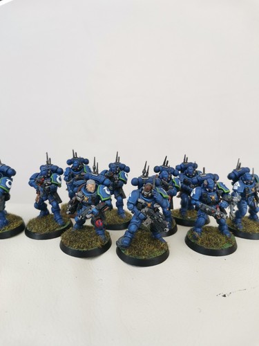 Warhammer 40k Space Marine ultramarines Infiltrators squad lvl 4 pro ...