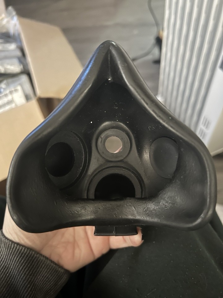 RAF Oxygen Mask Facepiece – Vintage Jet Era Pilot Equipment – Untested ...