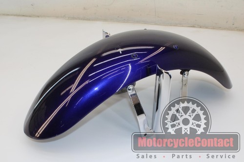 02-03 VTX1800C FRONT WHEEL FENDER COWL FAIRING METAL BLUE | eBay
