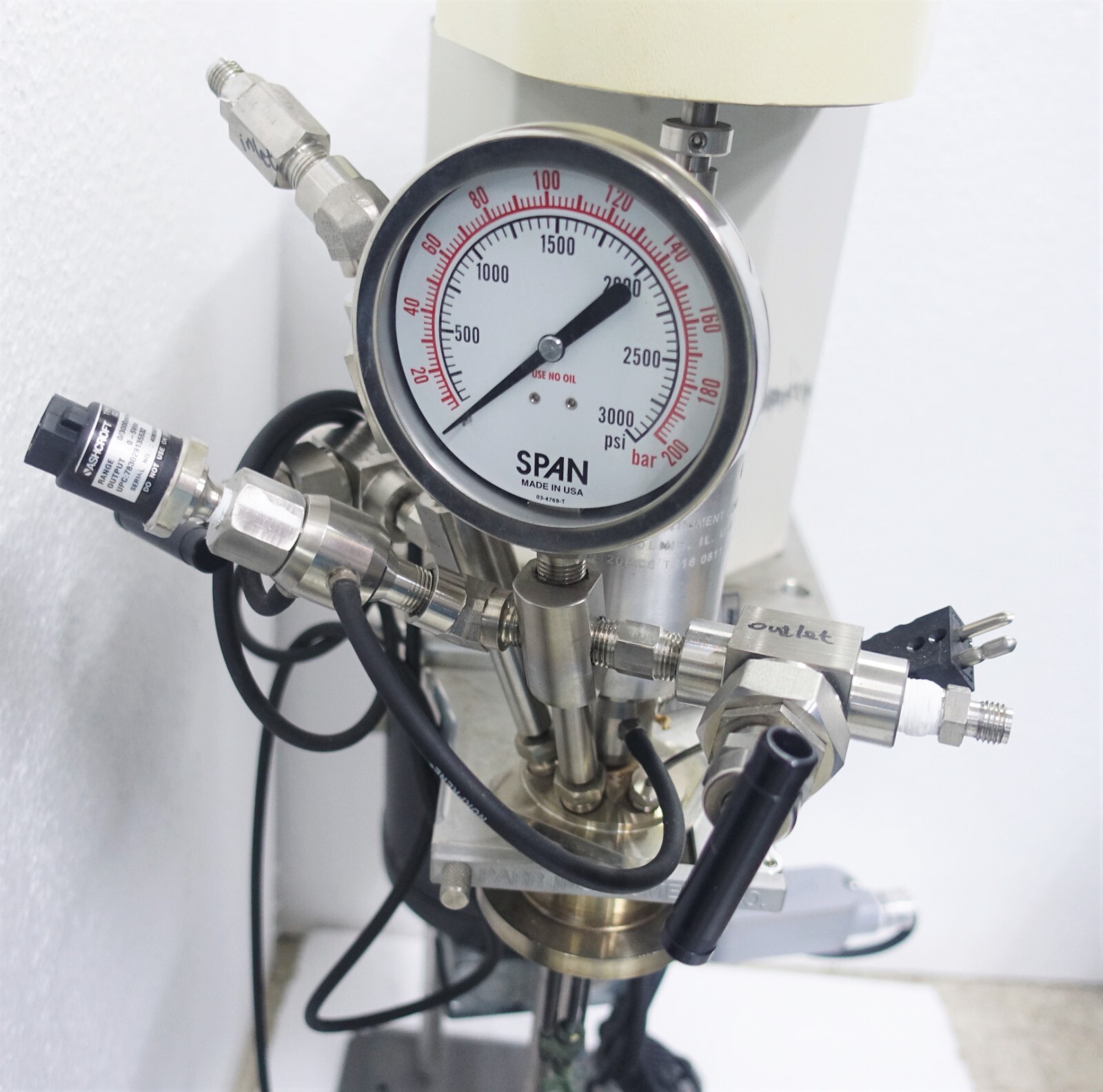 PARR 4598 MICRO STIRRED REACTOR 100mL 3000 psi w 4848 CONTROLLER | eBay