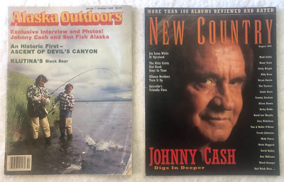 Johnny Cash article in New Country & Alaska Outdoors Magazine, 1994 ...