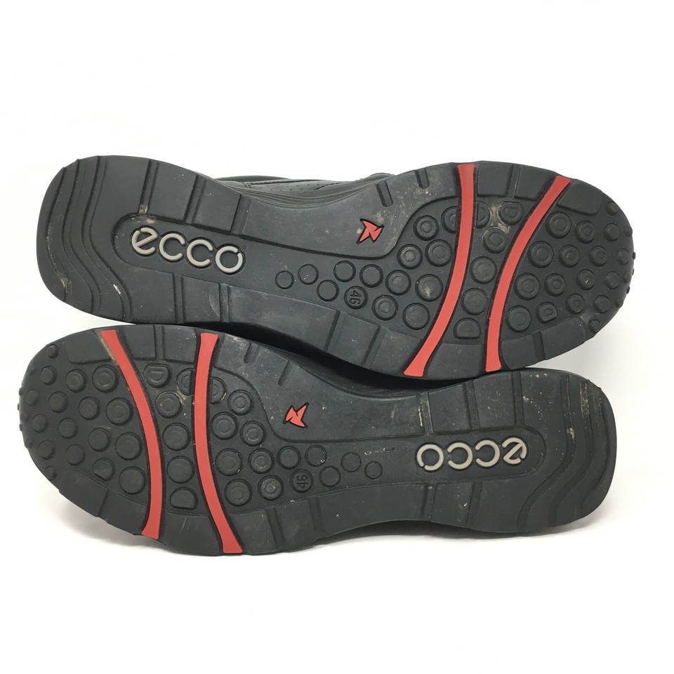 Ecco Receptor Shoes Sneakers Mens Size 12-12.5 US 46 EU Black Hiking ...