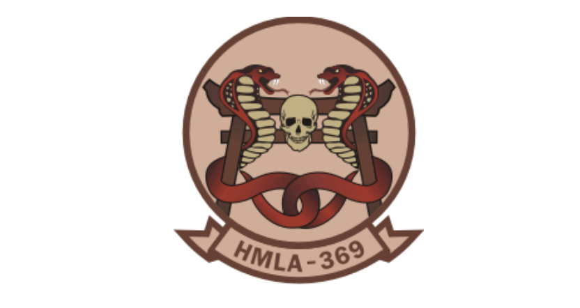 4" us marine corps hmla-369 attack helicopter sq bumper sticker decal ...