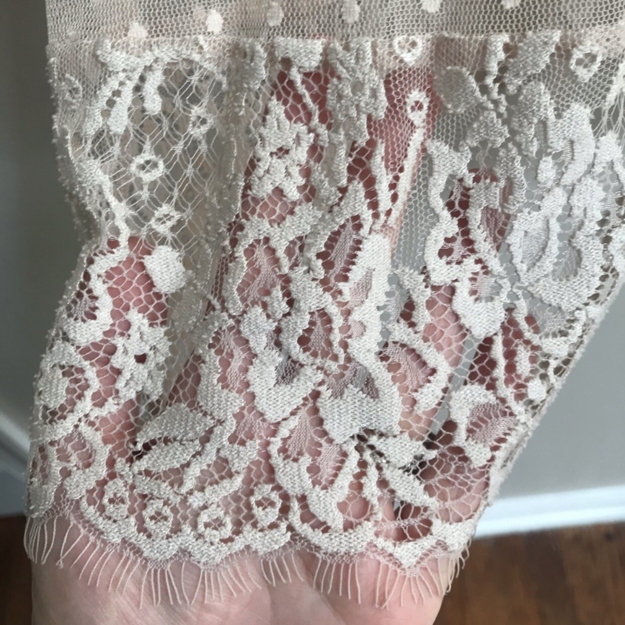 Only Hearts Helena Stuart Long Sleeve Lace Top - Gem