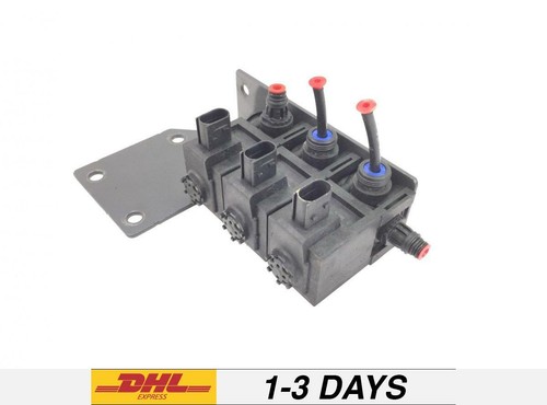 21472978 x3 + 21849240 Solenoid Valves W/ Bracket (Set 3pcs) From VOLVO ...