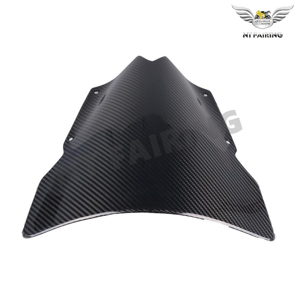FTD Real Carbon Fiber Windshield Windscreen for Yamaha 2008-2014-2016 ...