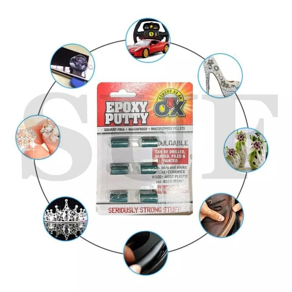 Epoxy Putty Multipurpose Repair Pellets Wood Metal Ceramic Plastic ...