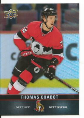 2019-20 Thomas Chabot Tim Hortons Canada Base Card #103 Mint | eBay