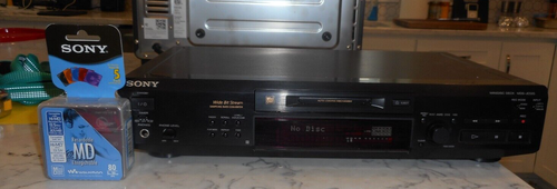 Sony MDS-JE520 MD Player Recorder Minidisc Deck Audio - with Remote | eBay