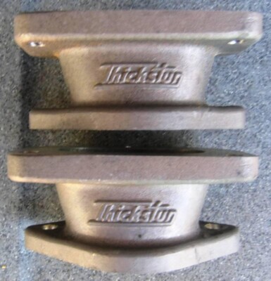 Two Thickstun Carburetor Adapters hot rod intake carb adaptors Flathead ...