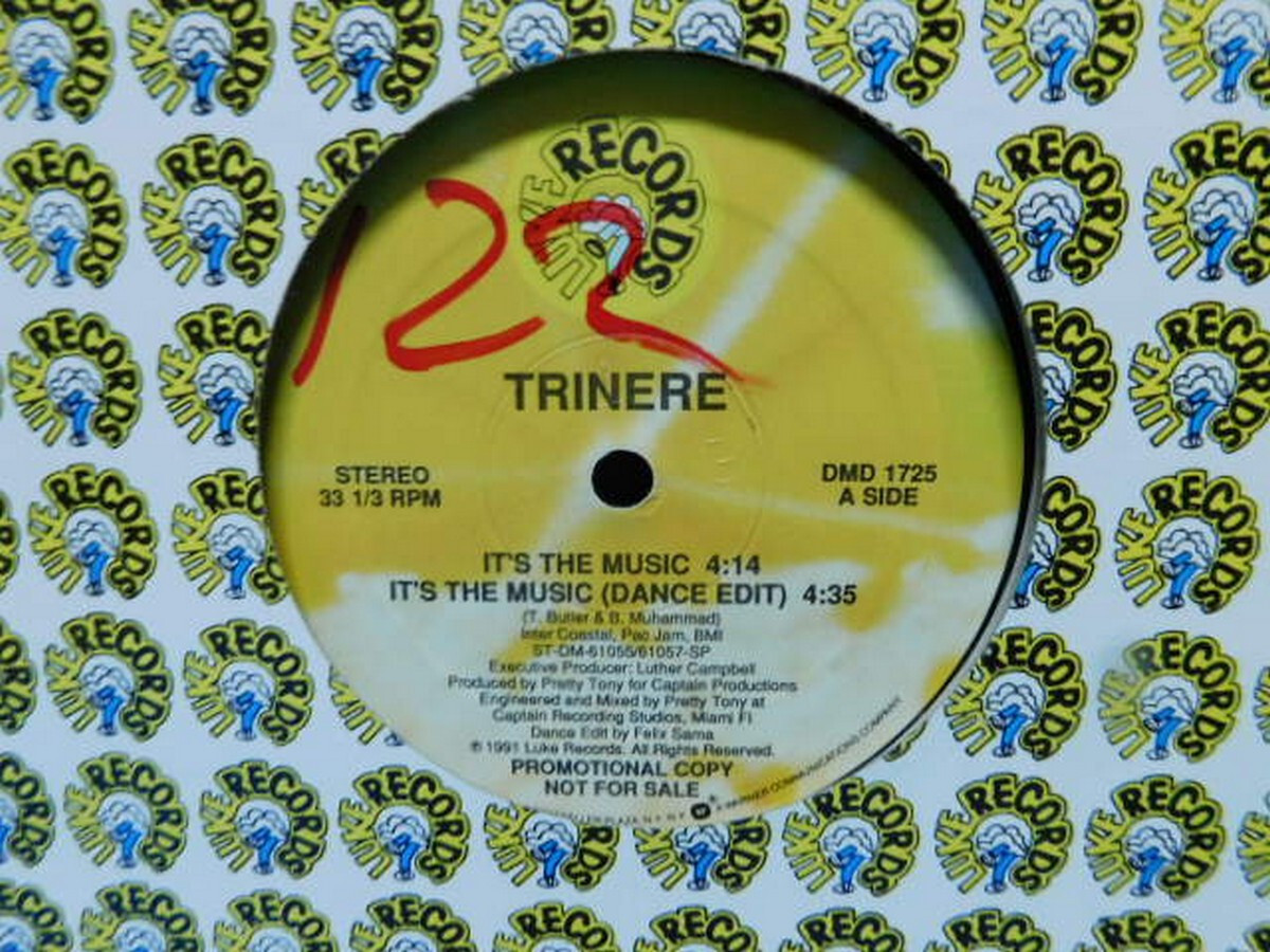 Trinere 12" Single LP Trinere Record EX Cover EX Electronic Music On ...