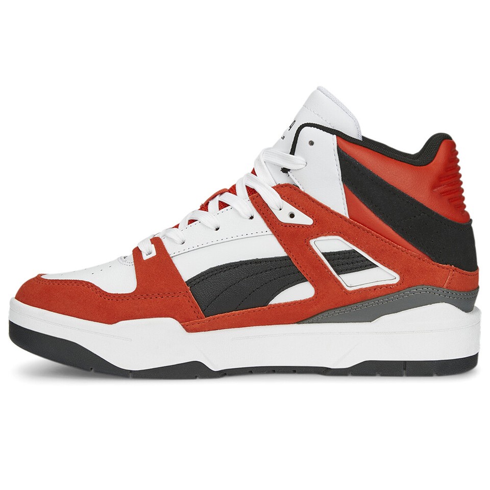 PUMA Slipstream Hi Heritage High Top Mens Red Sneakers Casual Shoes ...