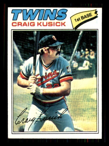 1977 Baseball Topps Craig Kusick Minnesota Twins #38 | eBay