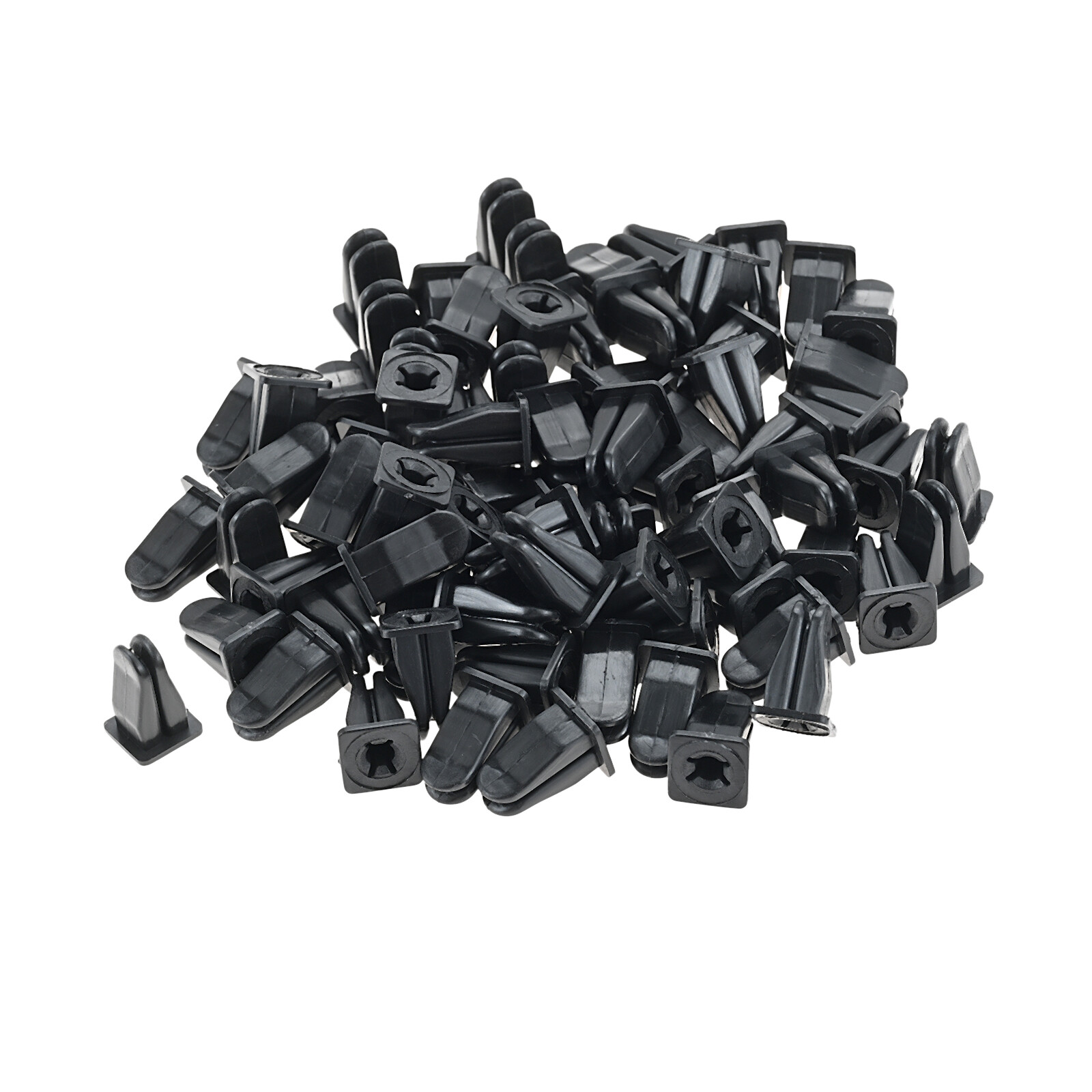100Pcs Plastic Moulding Trim Expanding Nuts 63171367868 Durable Fit For ...