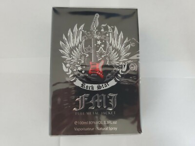 ROCK STAR BY FULL METAL JACKET 3.3 FL.OZ / 100 ML EAU DE TOILETTE SPRAY ...