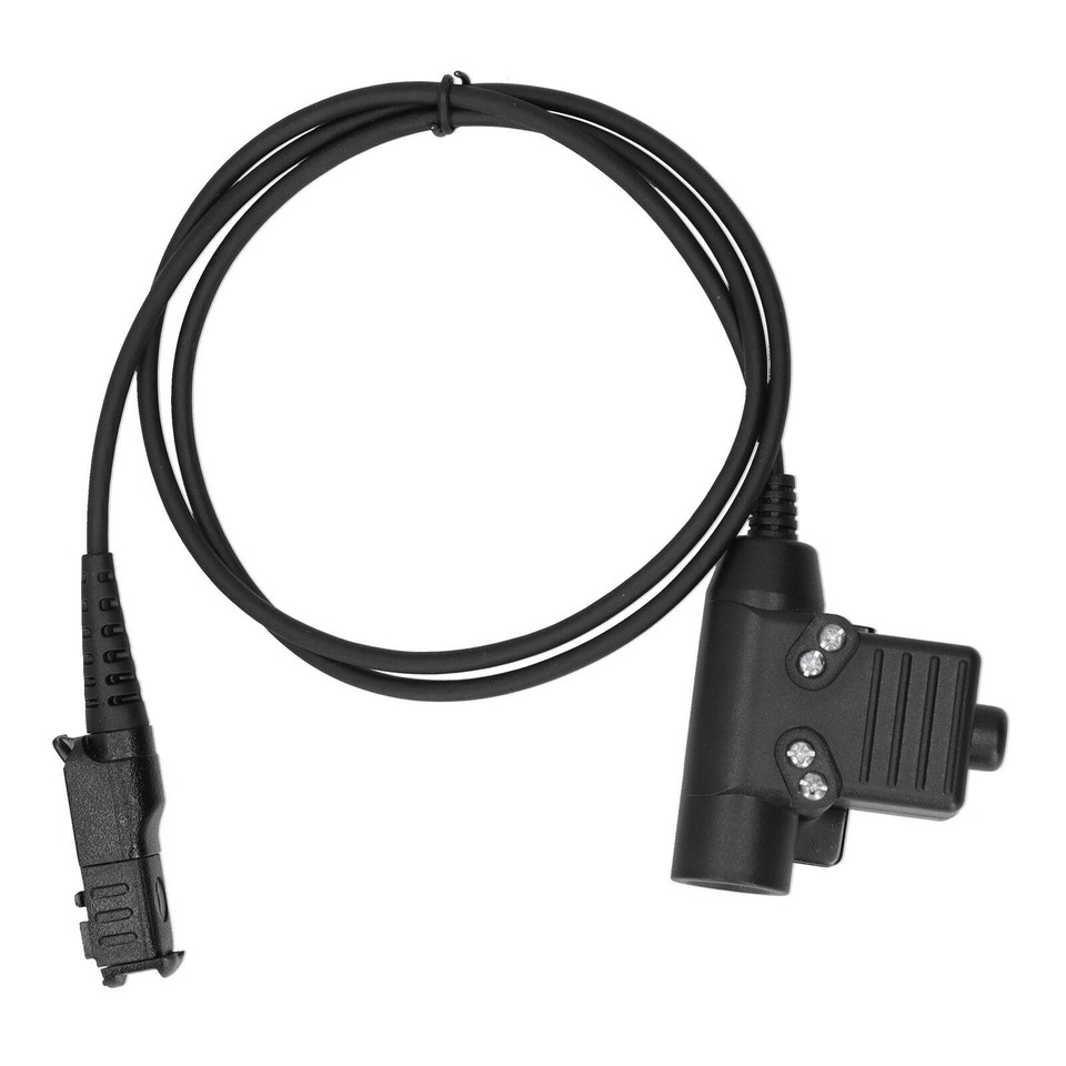 Airsoft U94 PTT Headset Adapter Connecter Cable For Motorola Radio ...