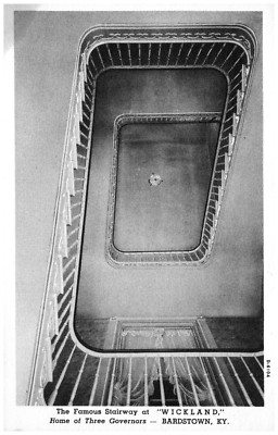 Bardstown,KY "Wickland" Interior The Famous Stairway Victorian Black ...