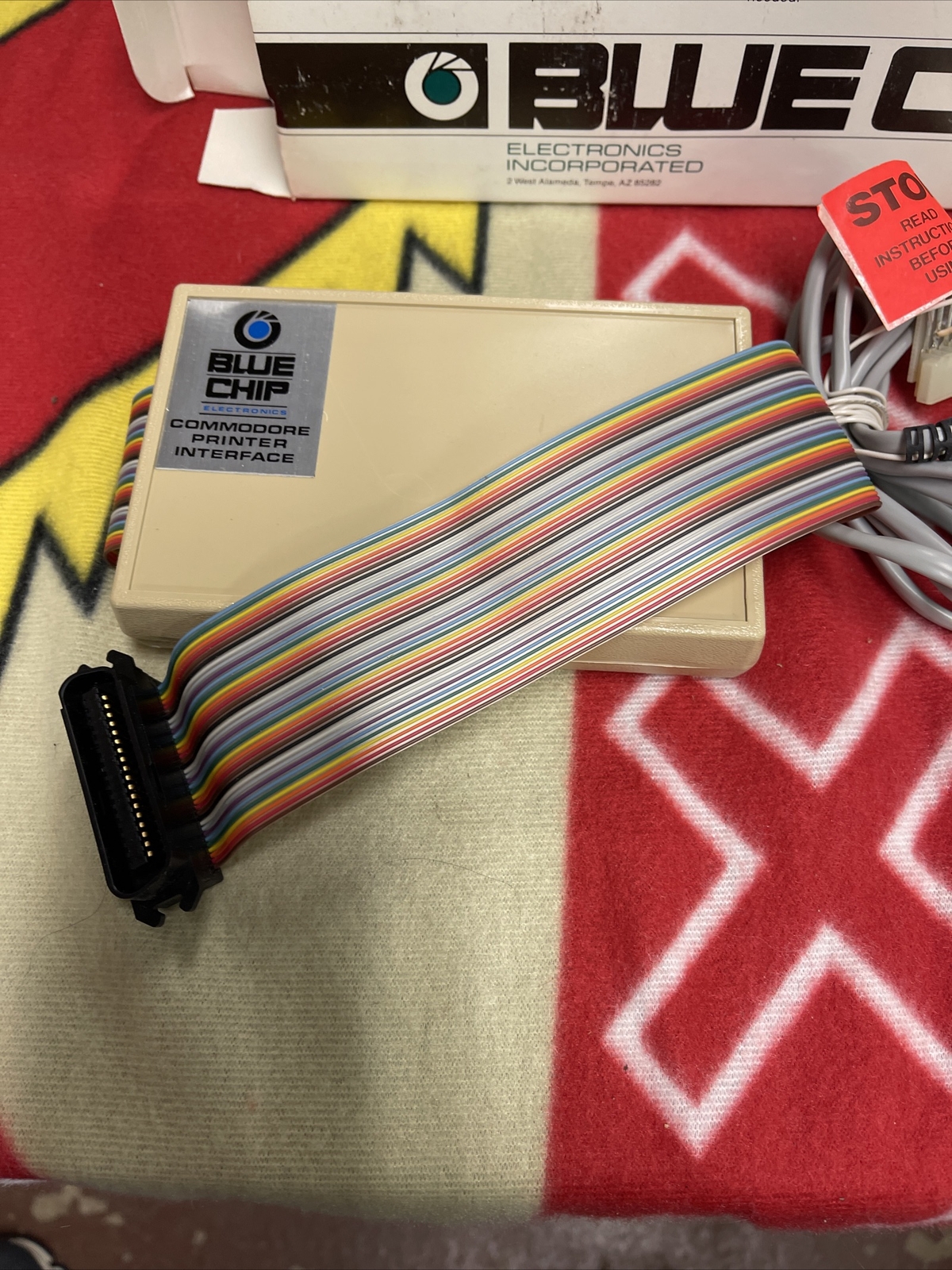 NOS BLUE CHIP 120/10 COMMODORE PRINTER INTERFACE C64 VIC20 SX100 264 ...