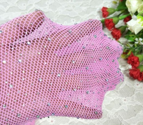 Womens Fishnet Tights Sexy Crystal Pantyhose Hosiery Carnival Festival ...