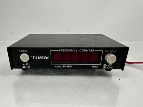 Tristar F-250 Frequency Counter Made in Japan | eBay