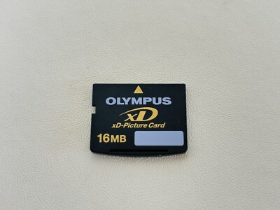 GENUINE Olympus 16MB xD-Picture Card Memory MXD16P3 Fits FujiFilm | eBay