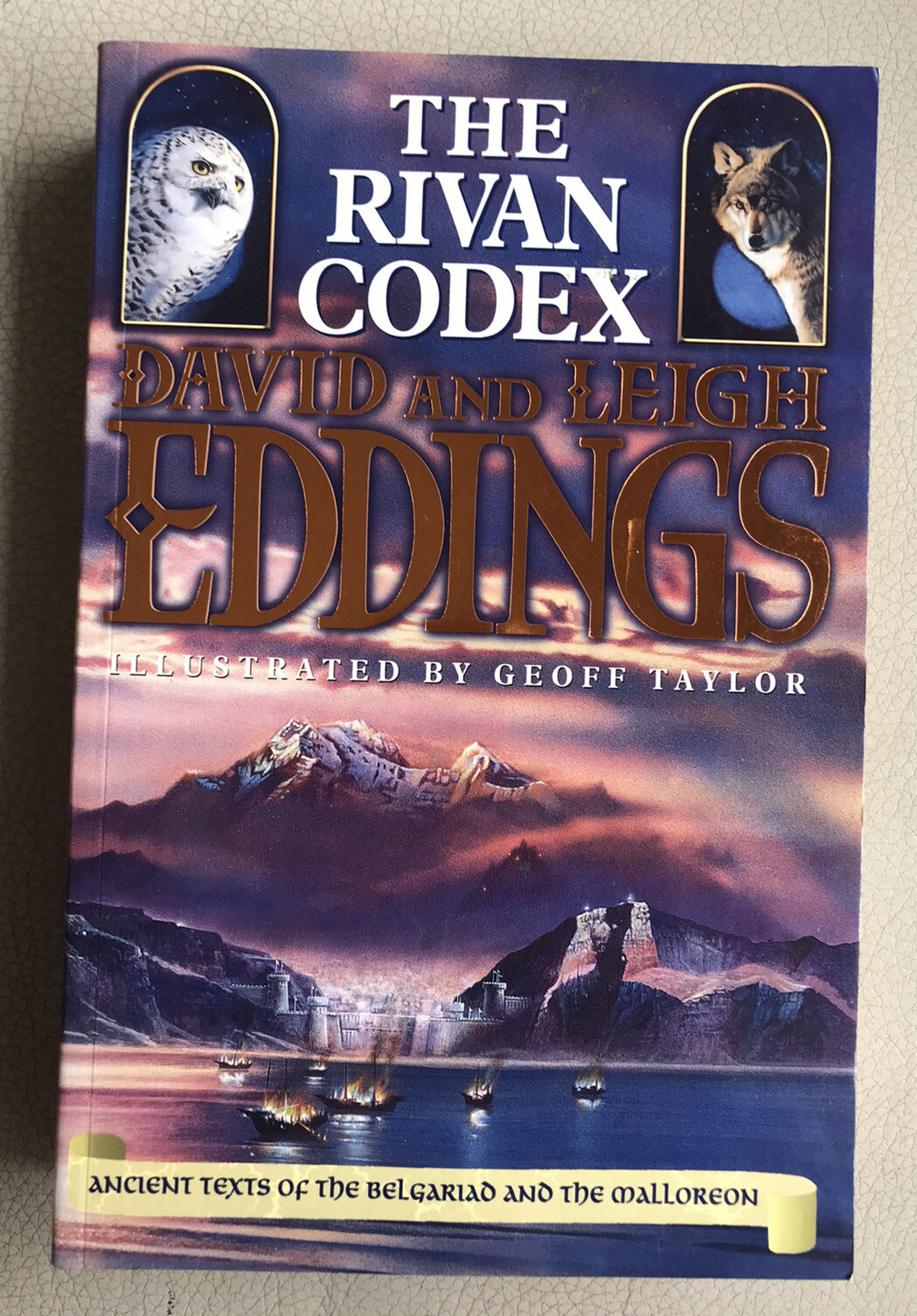 David Eddings, THE RIVAN CODEX Ancient Texts of The Belgariad ...