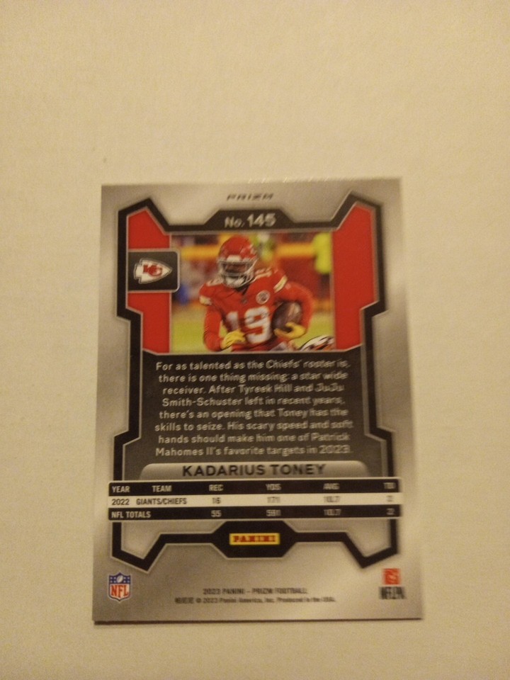 Kadarius Toney Black and White Checker | eBay