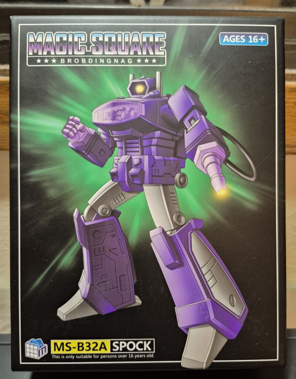 2024 Ver Square MS-B32A MSB32A Spock G1 Shockwave Legends 10.5cm/4.13 ...