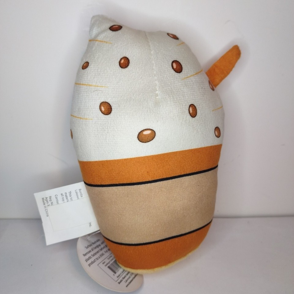 Plush Pals FRAPPUCCINO 7.5” Stuffed BMI TAG Frap Caffeine Buzz Wake Up ...
