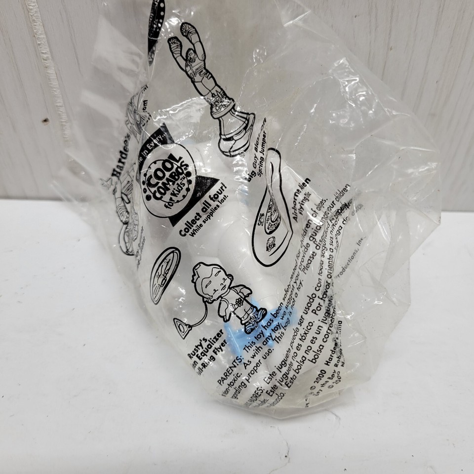 Carls Jr Cool Combo Kids Meal Big Guy Rusty BIG GUY STOMPER Wind-up ...