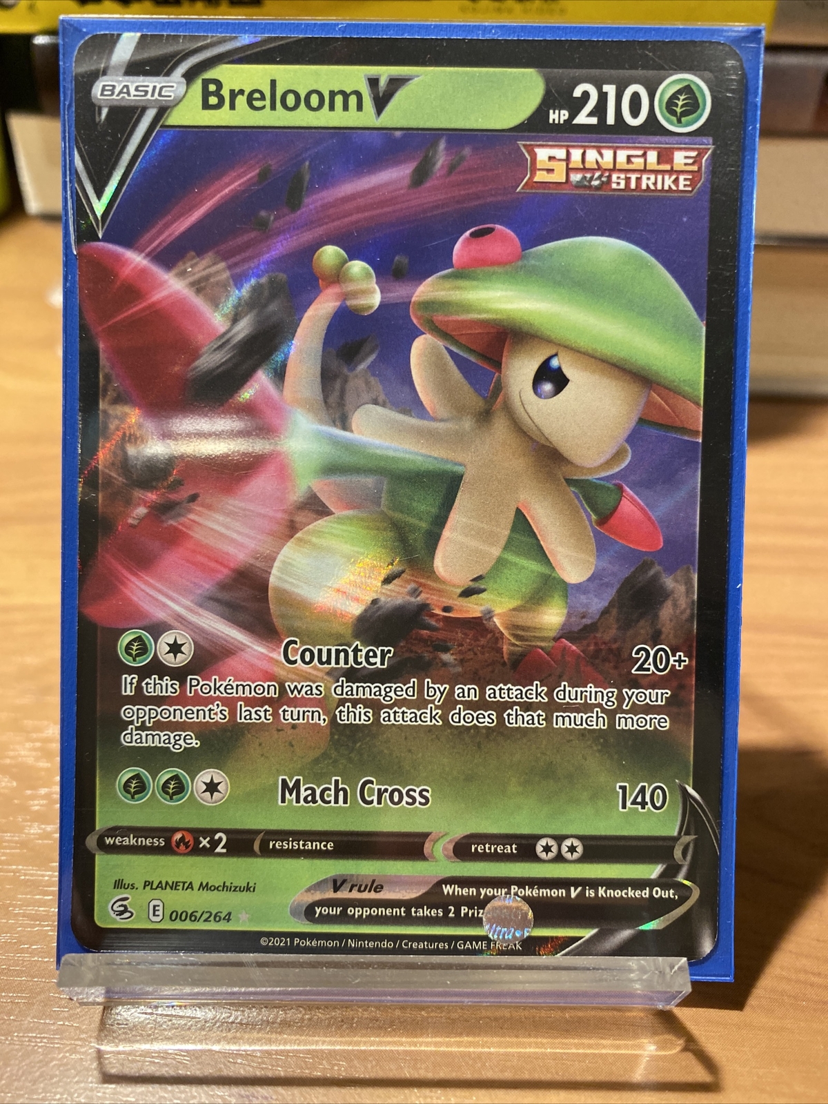 BRELOOM V 006/264 Pokémon TCG Mint | eBay Australia