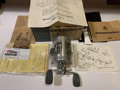 Abu Ambassadeur Morum 6600 Cl Morrum Fishing Reel Freshwater Saltwater ...