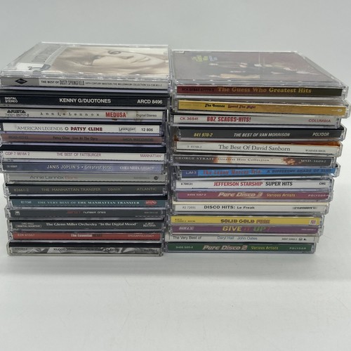 Random Mixed Lot Of 28 CDs Jazz Disco Funk Rock R&B County + | eBay
