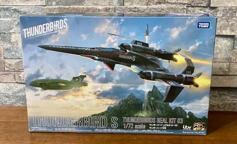 Takara Tomy Thunderbird Realistic Model Kit 03 Thunderbird S 1/72 Scale ...