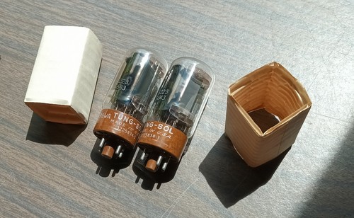 2 New/Old stock Tung-Sol Vacuum Tubes / JAN CTL 6098/6AR6WA | eBay