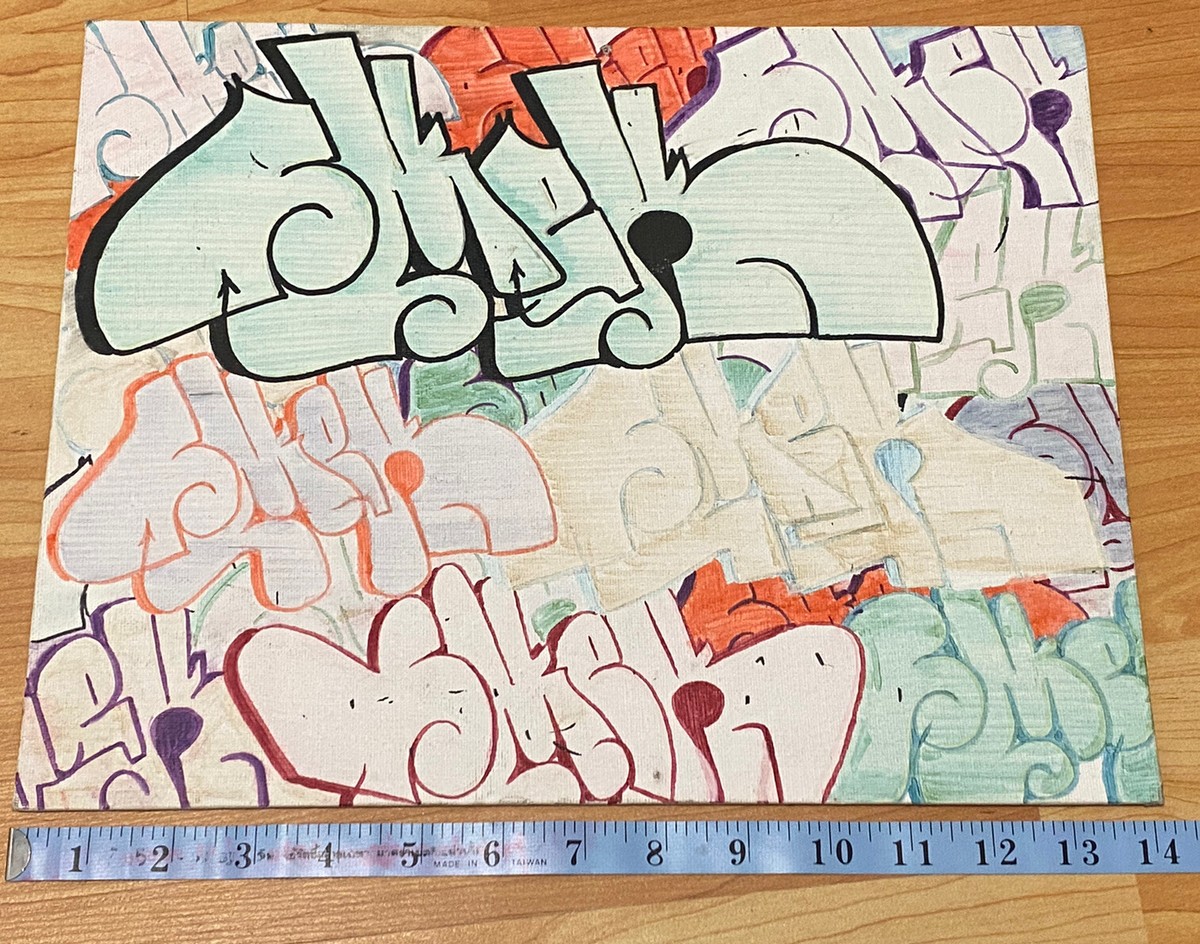 Graffiti Alphabet Bubble Throwie