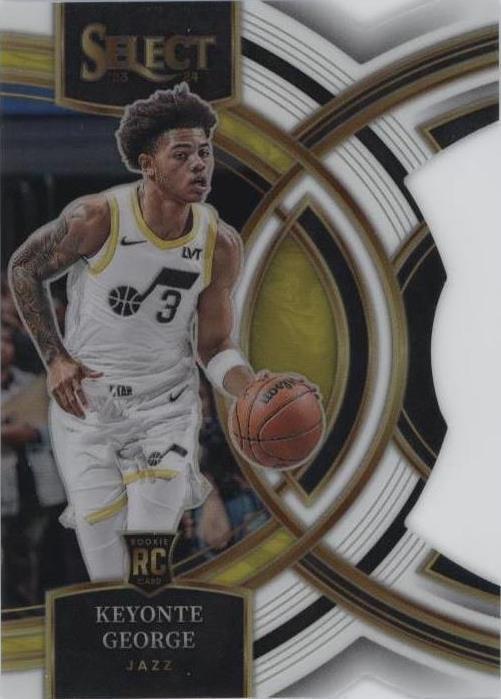 2023-24 Panini Select - Premier Level Keyonte George #109 White Prizm ...