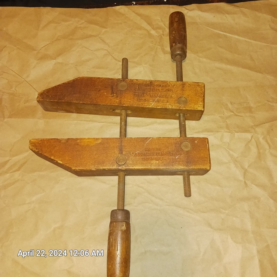 Vintage Jorgensen 10 Inch Wood Clamp Hand Screw Carpenters Clamp | eBay