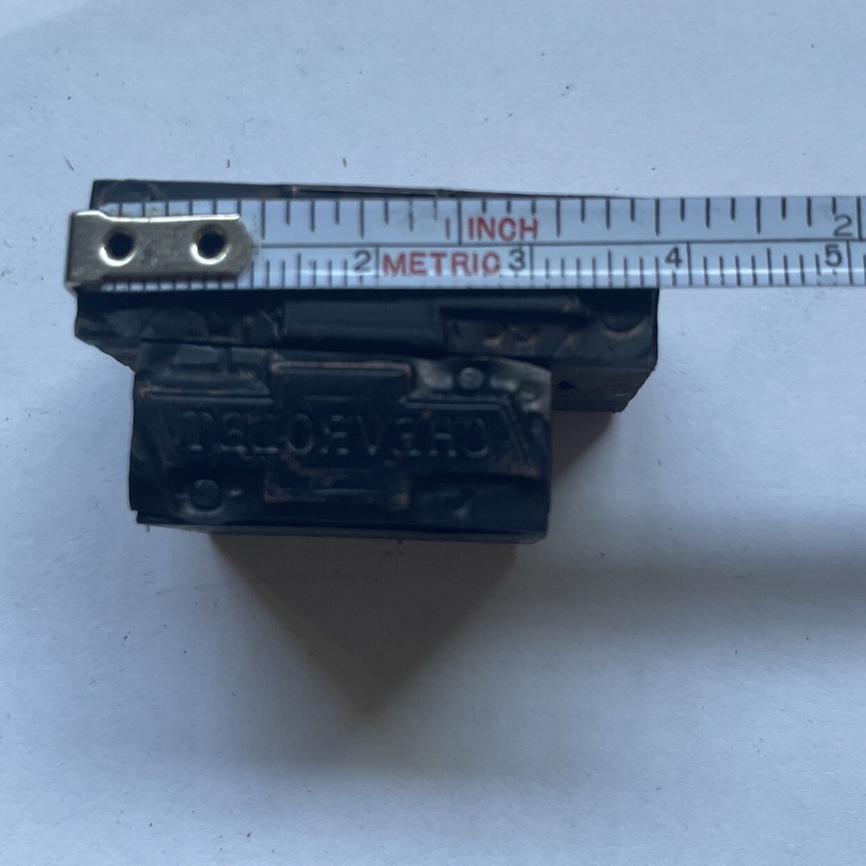 2pc. Lot Chevrolet Chevy Motors American auto car Advertising printing ...