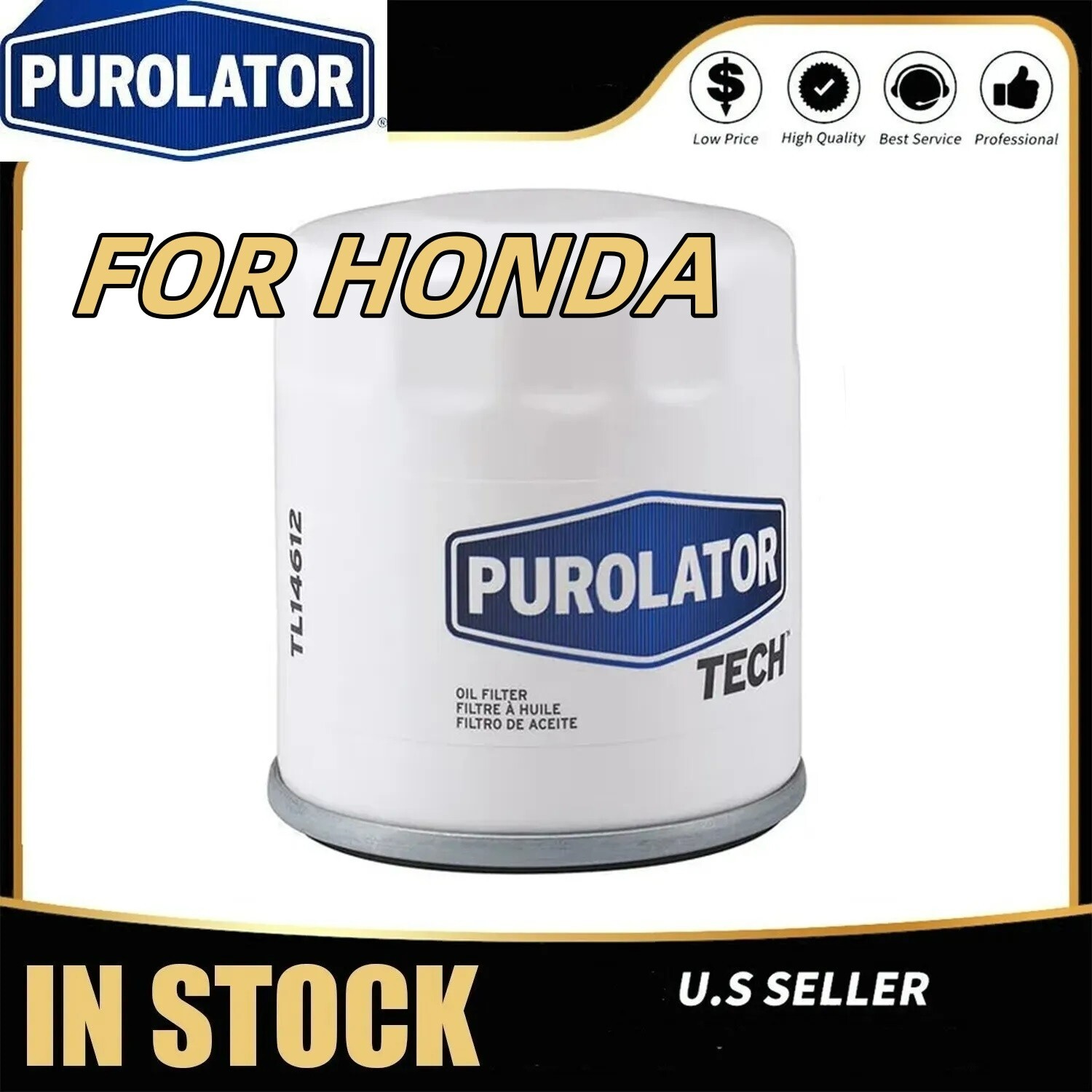 OIL FILTER FOR HONDA 15400-PFB-014 15400-PJ7-005 15400-PJ7-015 15400 ...