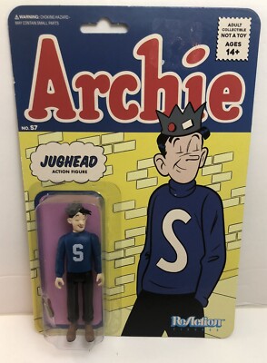 Super 7 Reaction Archie Comics JUGHEAD Action Figure 3.75” NEW A5 | eBay