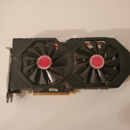 XFX AMD Radeon RX 580 Black Edition 8GB GDDR5 Graphics Card. RX-CyberB ...