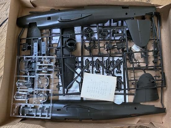 Monogram B-26 Marauder Plastic Model Airplan Kit 5506 1989 Made in USA ...