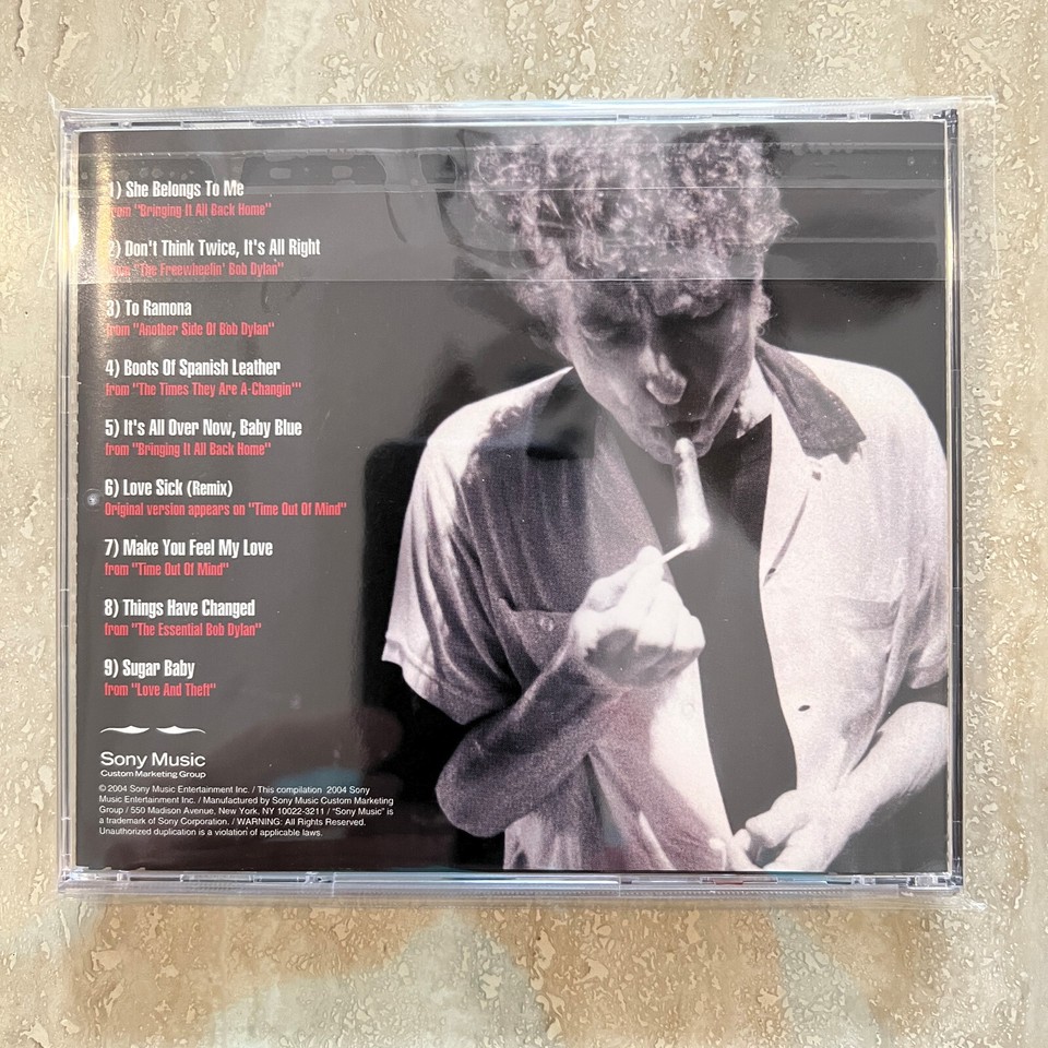 CD Bob Dylan Lovesick Victoria Secrets Exclusive 2004 Sony Music (NEW ...