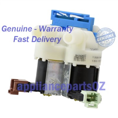 132518622 Genuine Electrolux Washing Machine 2-Way Solenoid Water Valve ...