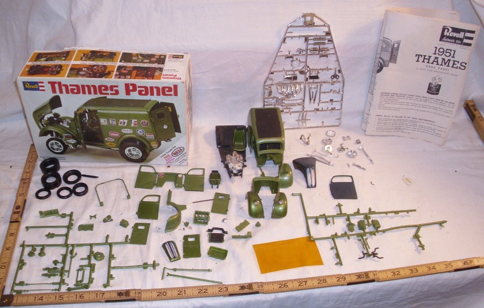 REVELL THAMES PANEL DRAG ROD MODEL BOXED 1:25 H-1344 | eBay